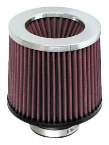 S&B Power Stack Air Filter Inverted Cone - Metal Cap, Red Oil